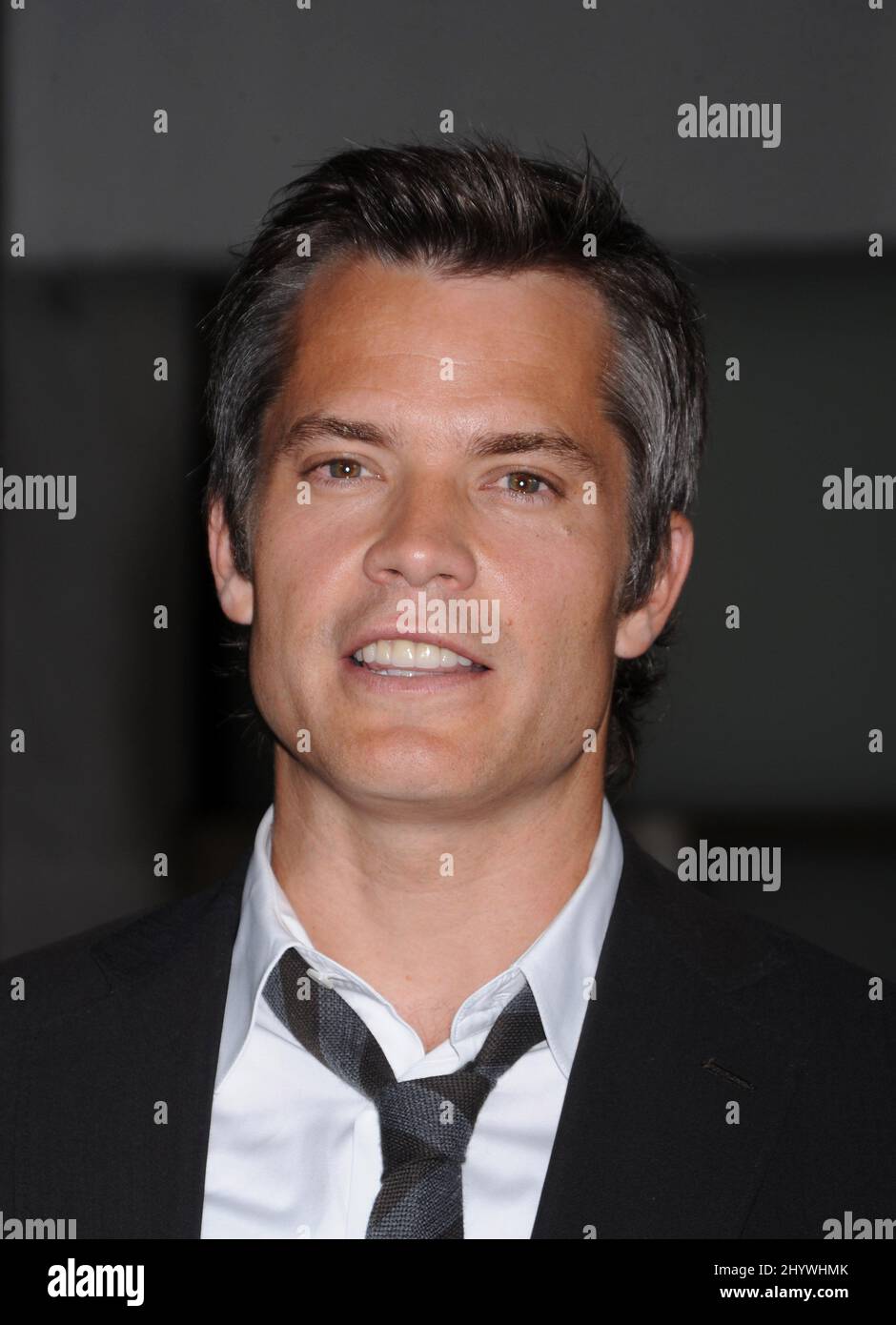 Timothy Olyphant at the "A Perfect Getaway" World Premiere, held at the ...