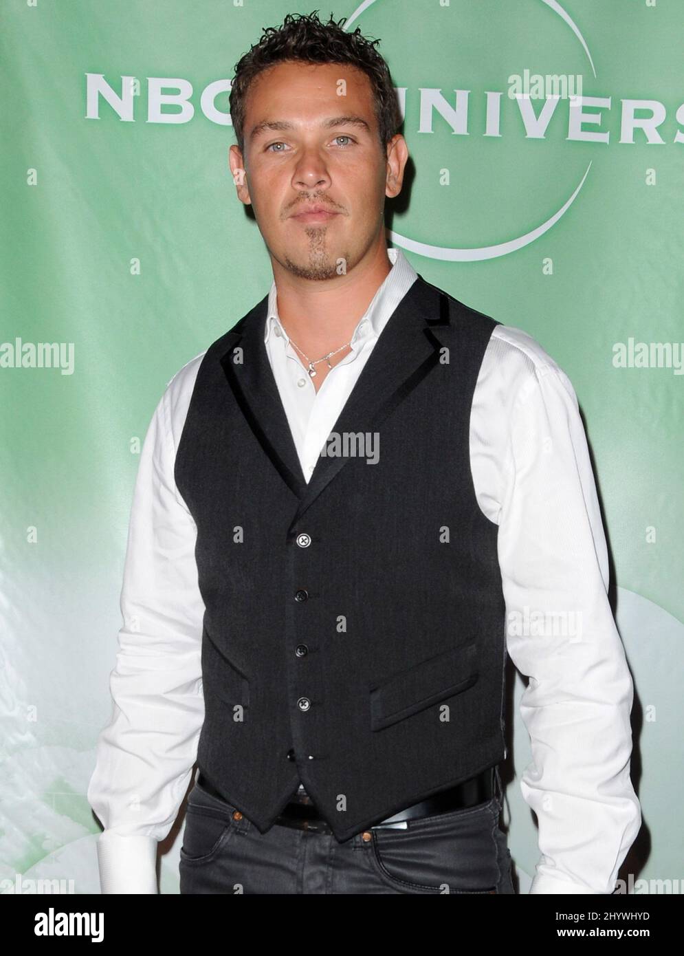 Kevin Alejandro arriving at the NBC Universal's 2009 TCA All Star Party ...
