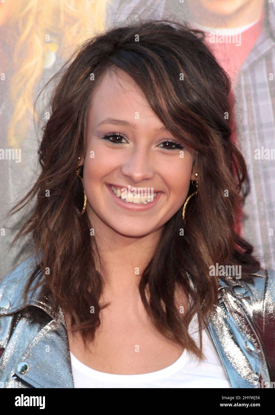 Caitlyn Taylor Love at the 'BandSlam' world premiere, held at Mann ...