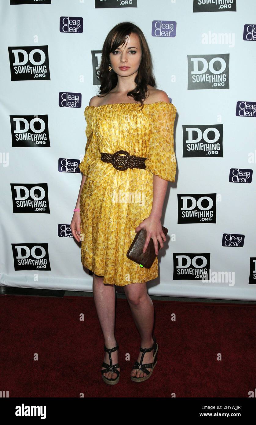 Ashley Rickards arrives for DoSomething.org celebrating the 'Power of ...