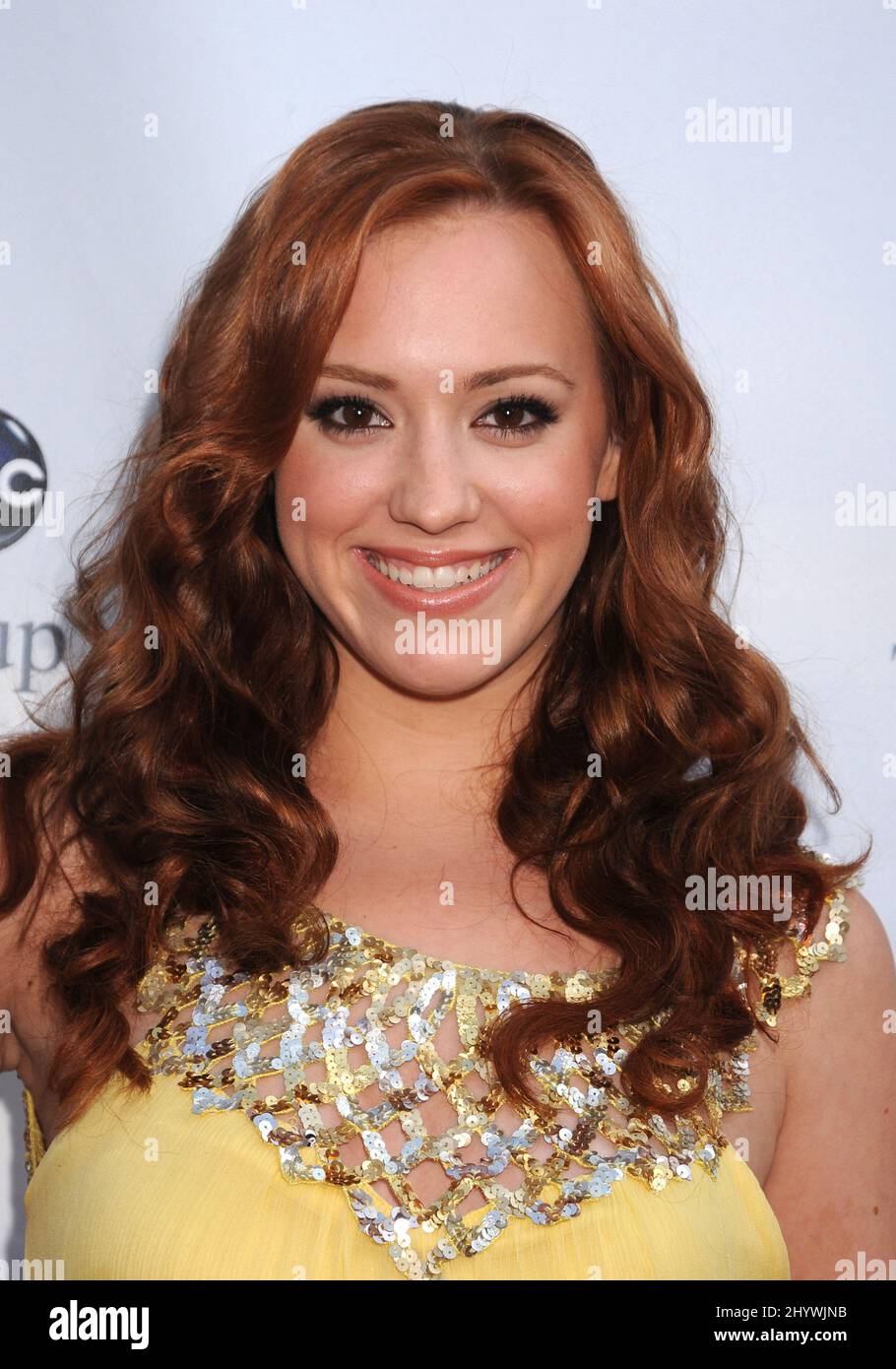 Andrea Bowen at the Disney ABC Television Group cocktail reception held ...