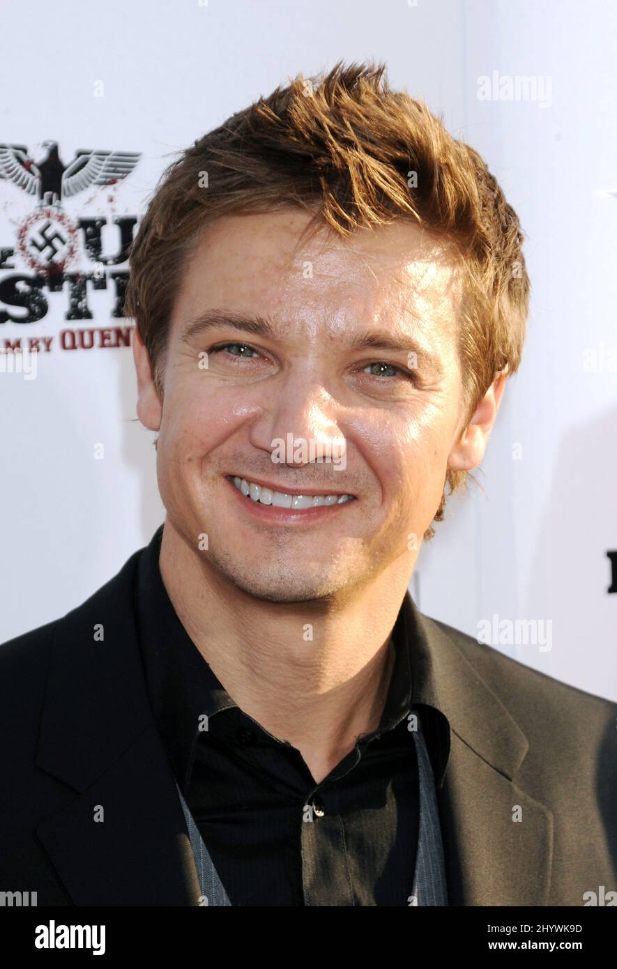 Jeremy Renner at the "Inglourious Basterds" Los Angeles Premiere held ...