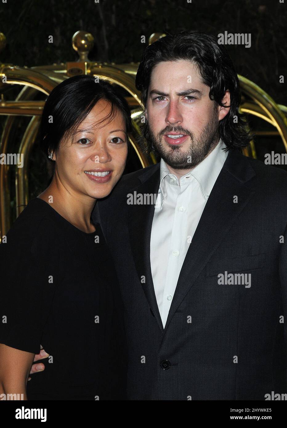 Jason Reitman and Michele Lee at the Hollywood Foreign Press ...