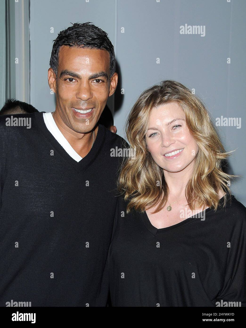 Ellen Pompeo and Chris Ivery attend as David Beckham and James Bond ...