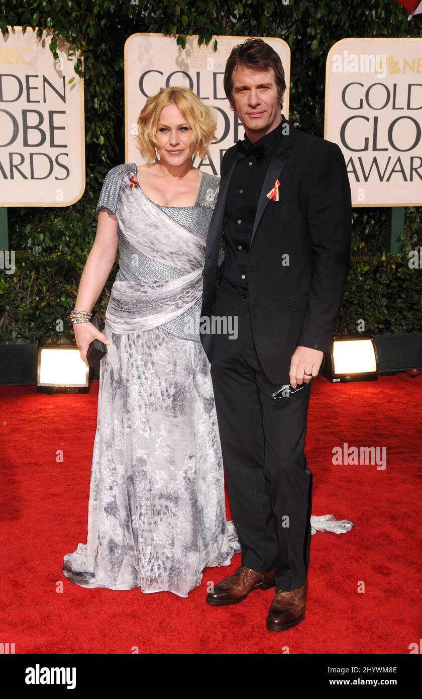 Patricia arquette golden globe awards 2010 hi-res stock photography and ...