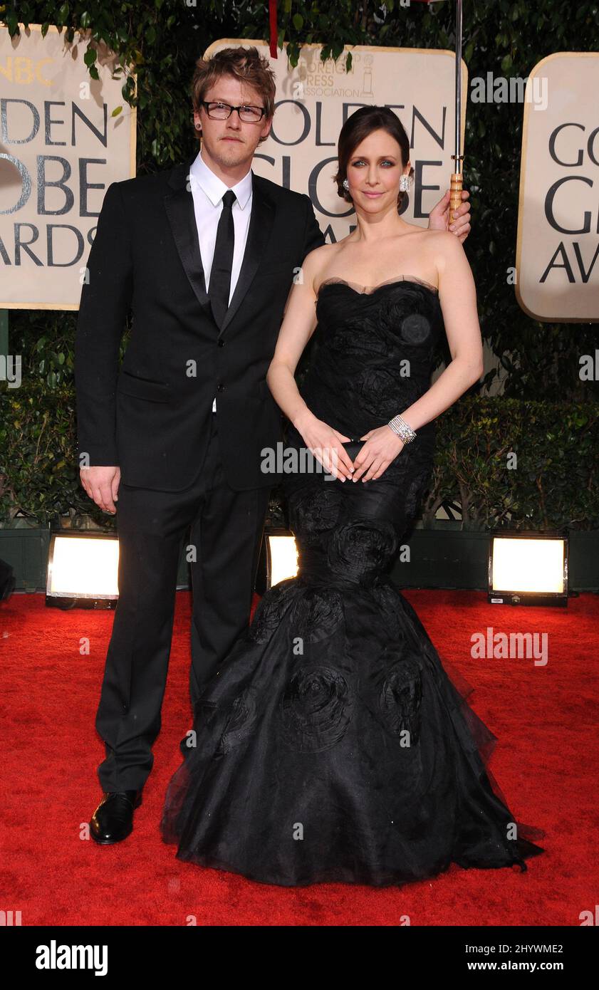 Renn Hawkey and Vera Farmiga at the 67th Golden Globe Awards ceremony ...