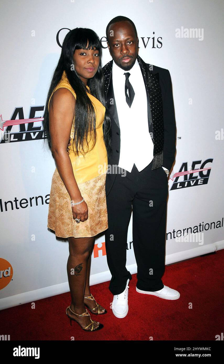 Wyclef Jean at the the Annual Clive Davis Pre-Grammy Gala at the ...