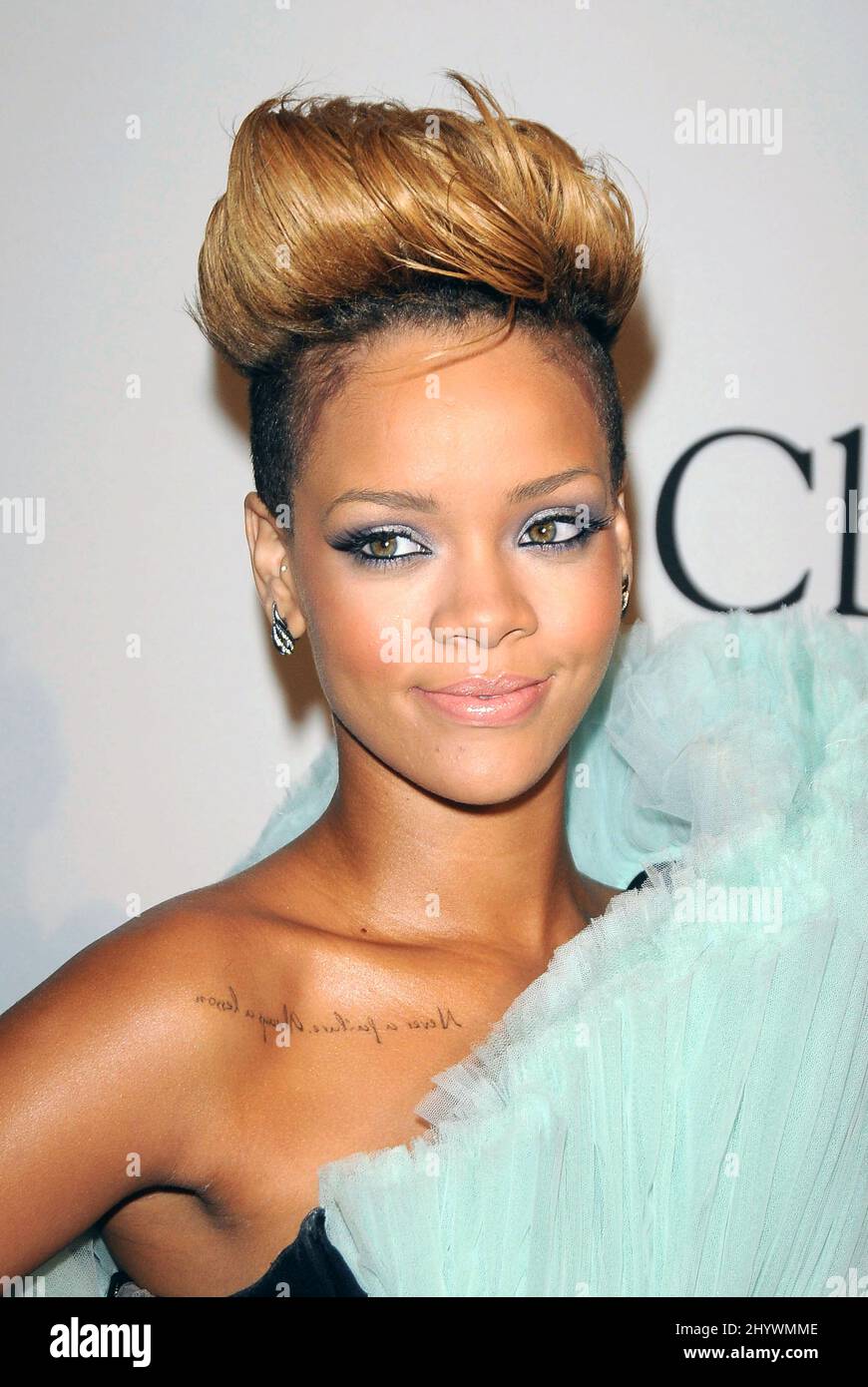 Rihanna at the the Annual Clive Davis Pre-Grammy Gala at the Beverly ...