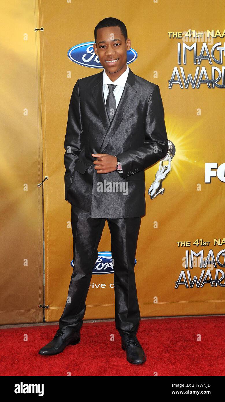 Tyler James Williams arriving for the 41st NAACP Image Awards held at ...