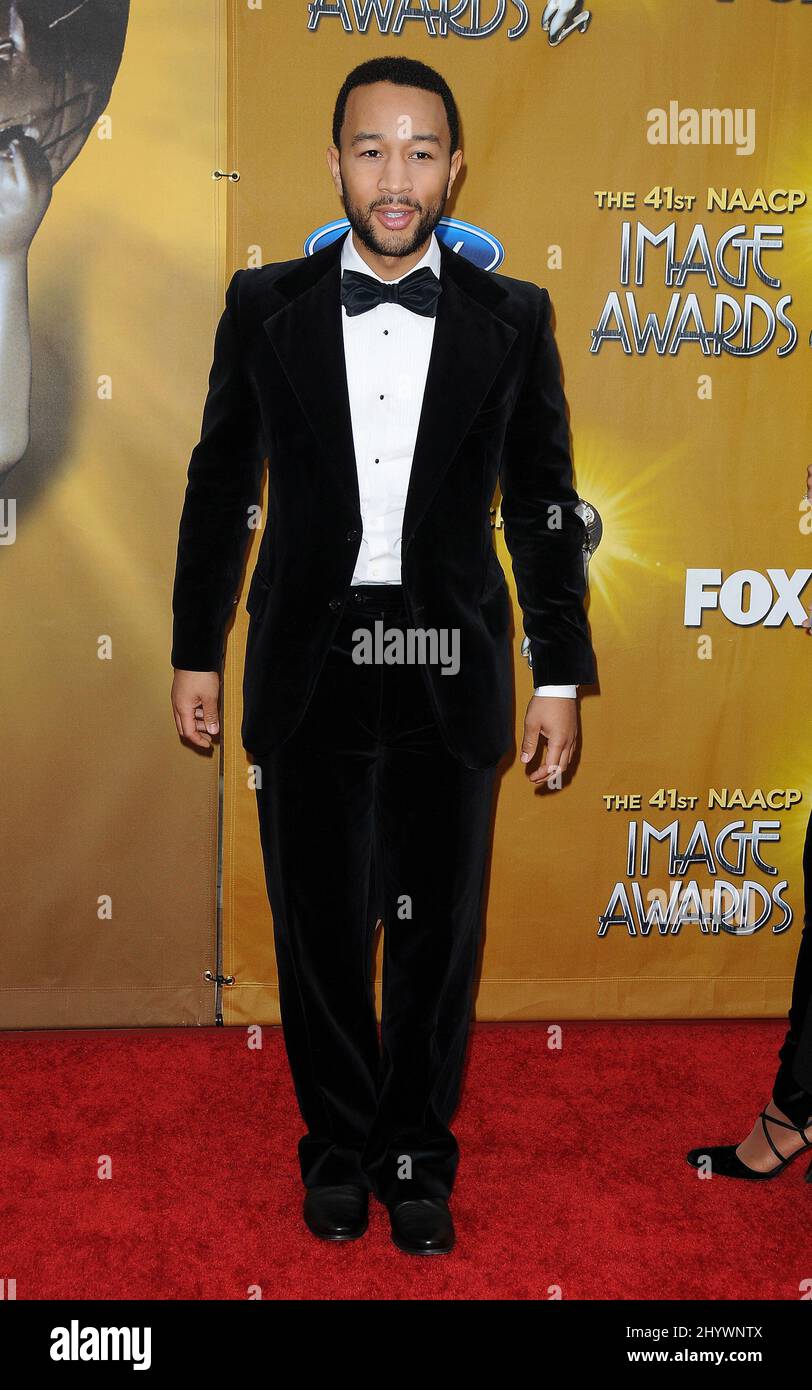 John Legend arriving for the 41st NAACP Image Awards held at the Shrine ...