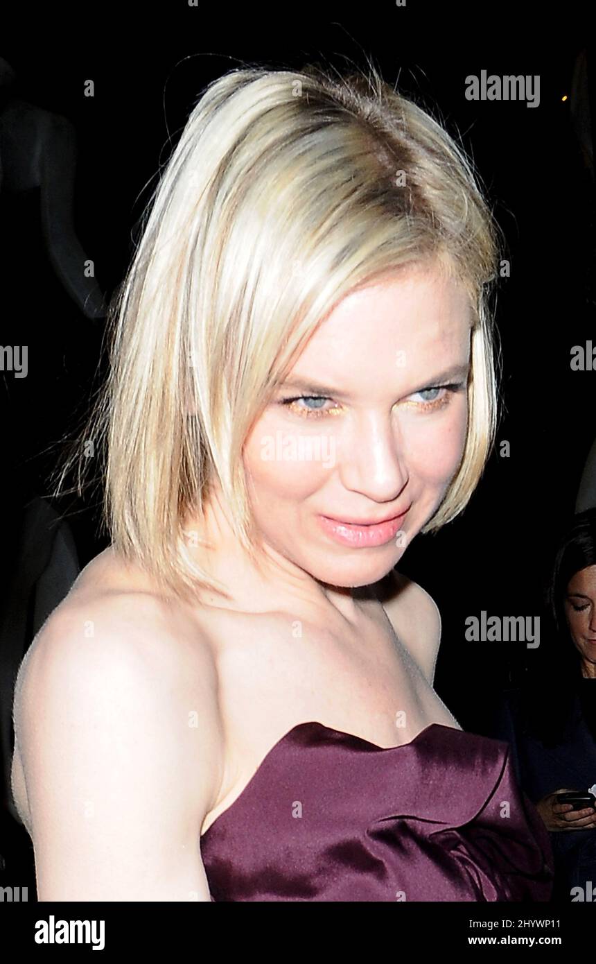 Renee Zellweger seen in West Hollywood at the Vera Wang Store Stock ...