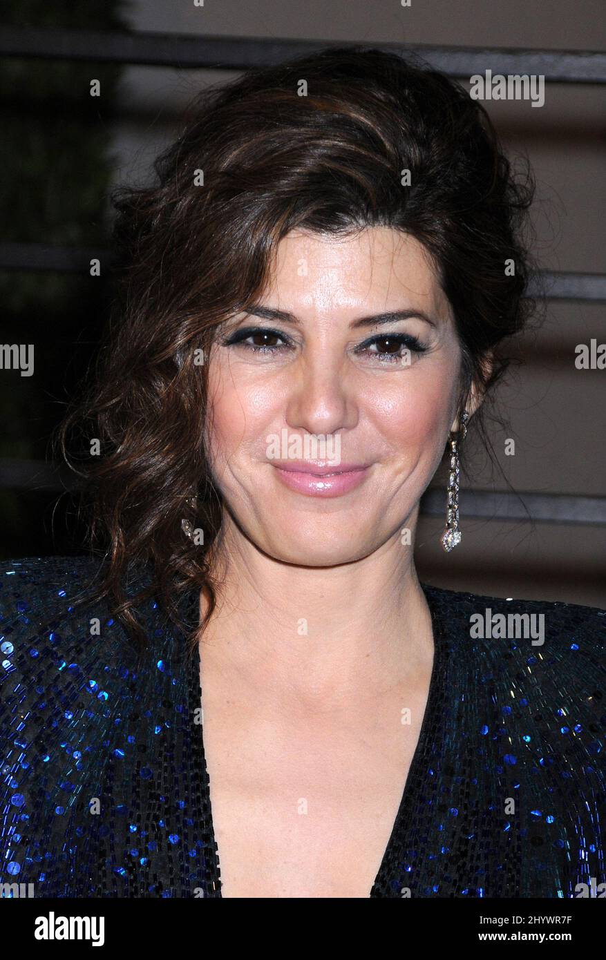 Marisa Tomei arriving at the Vanity Fair Oscar Viewing Party 2010, at ...