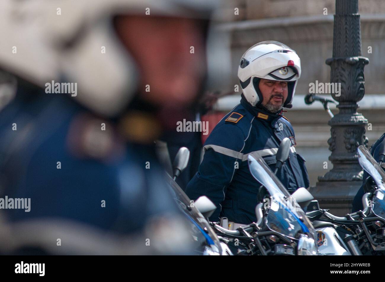 Rome, Italy. 15th Mar, 2022. The Mayor of Rome Roberto Gualtieri ...