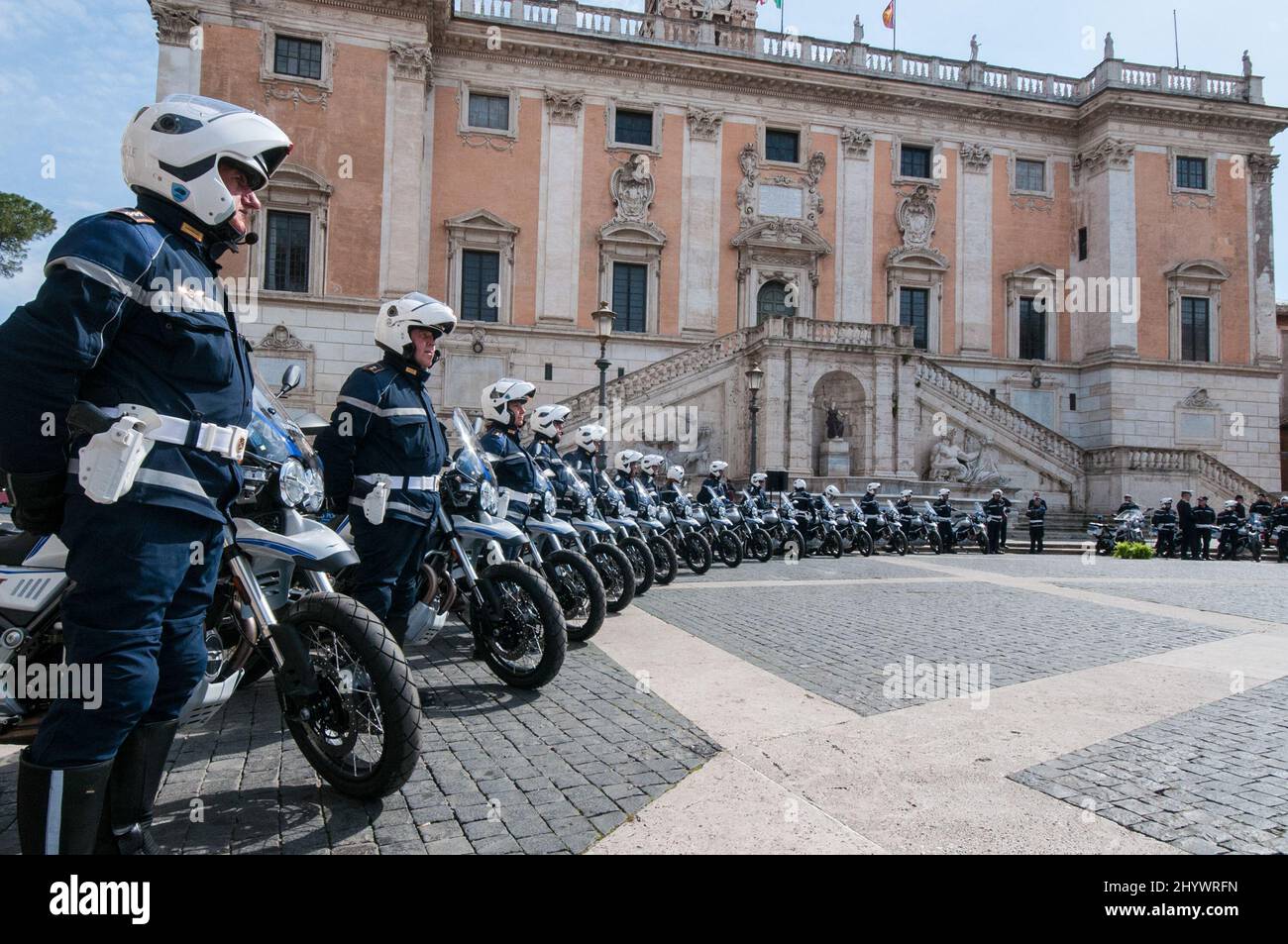 Rome, Italy. 15th Mar, 2022. The Mayor of Rome Roberto Gualtieri ...
