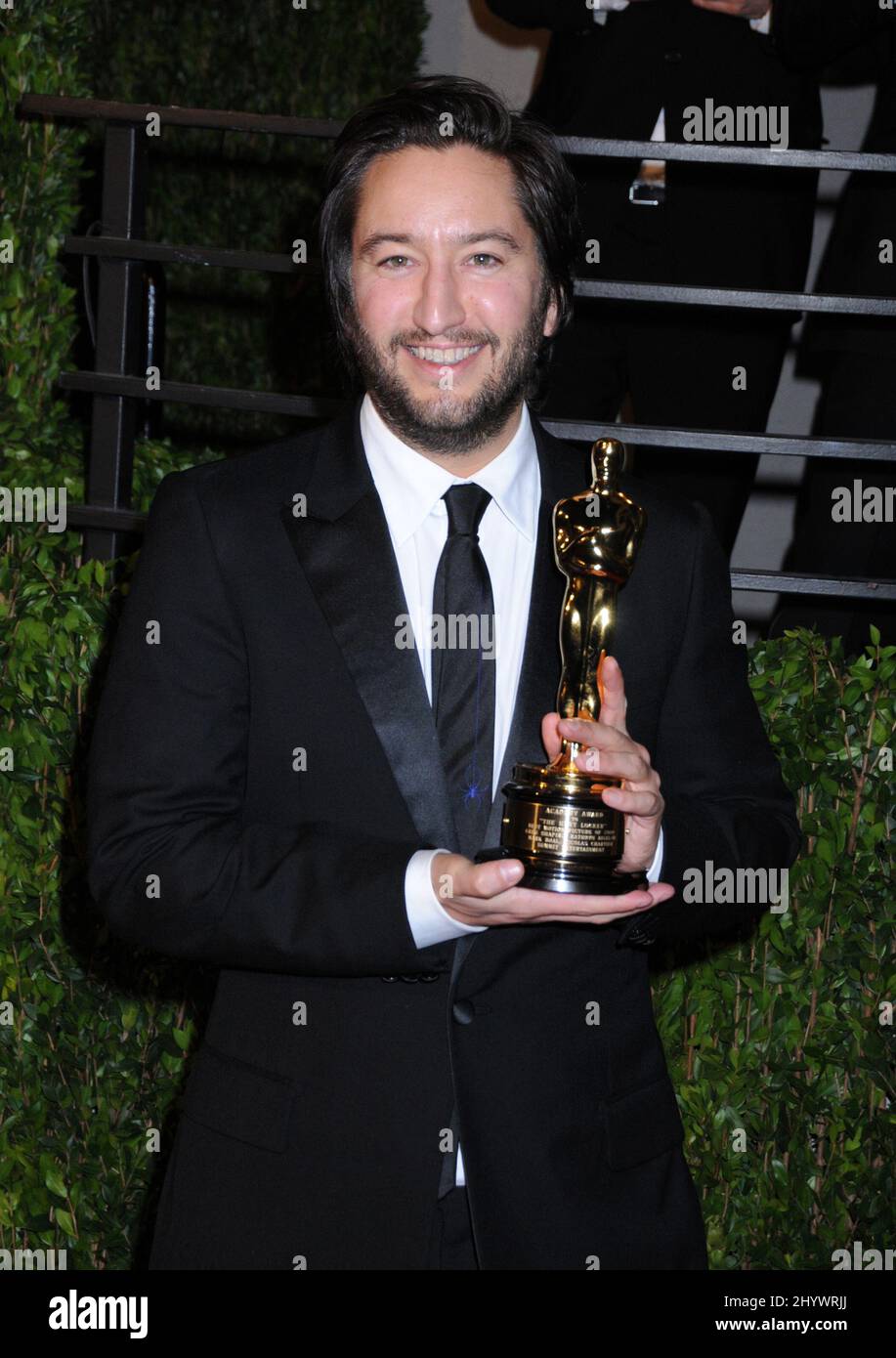 Greg Shapiro arriving at the Vanity Fair Oscar Viewing Party 2010, at ...