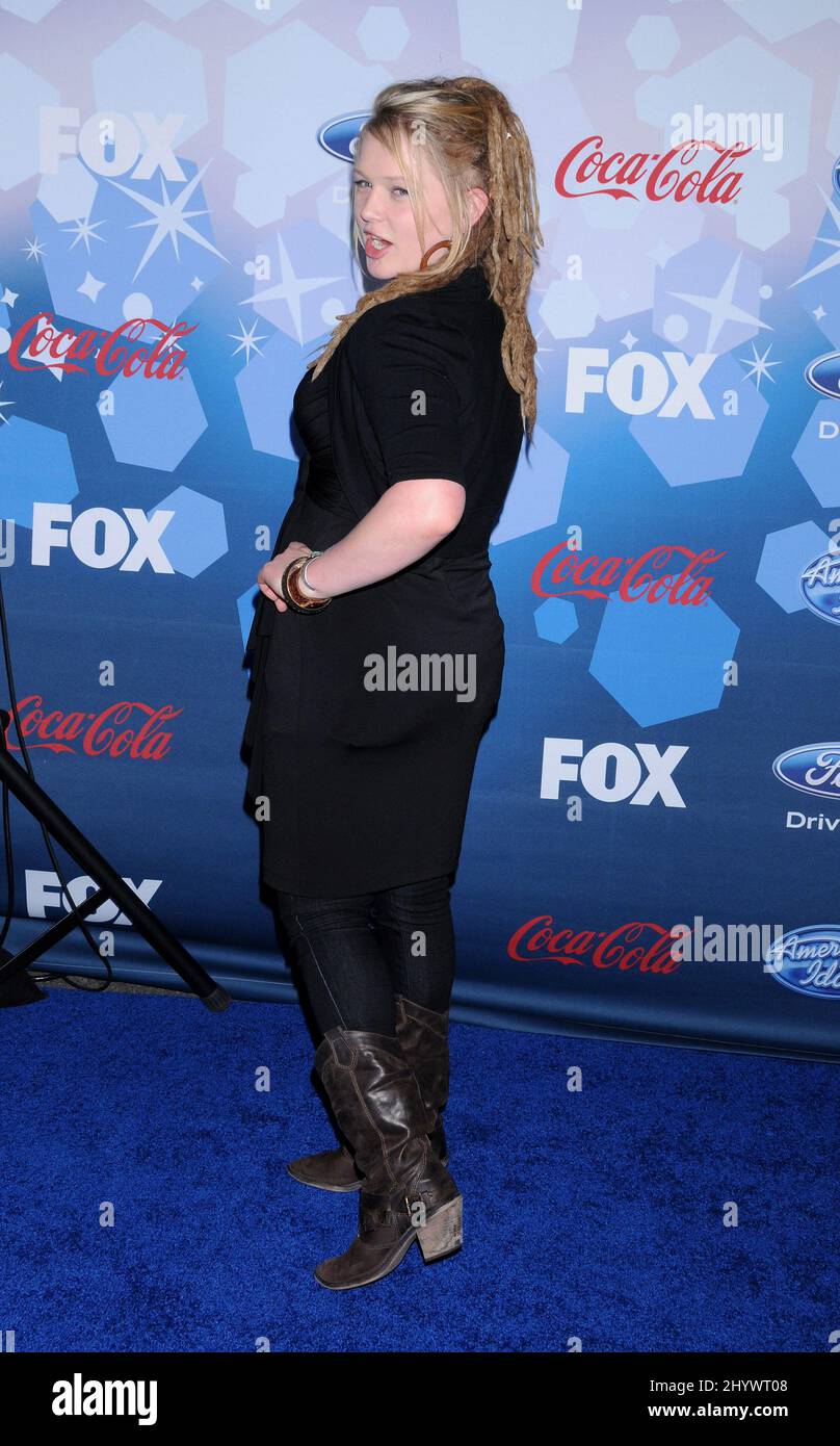 Crystal Bowersox during Fox's 'American Idol' top 12 finalists party ...