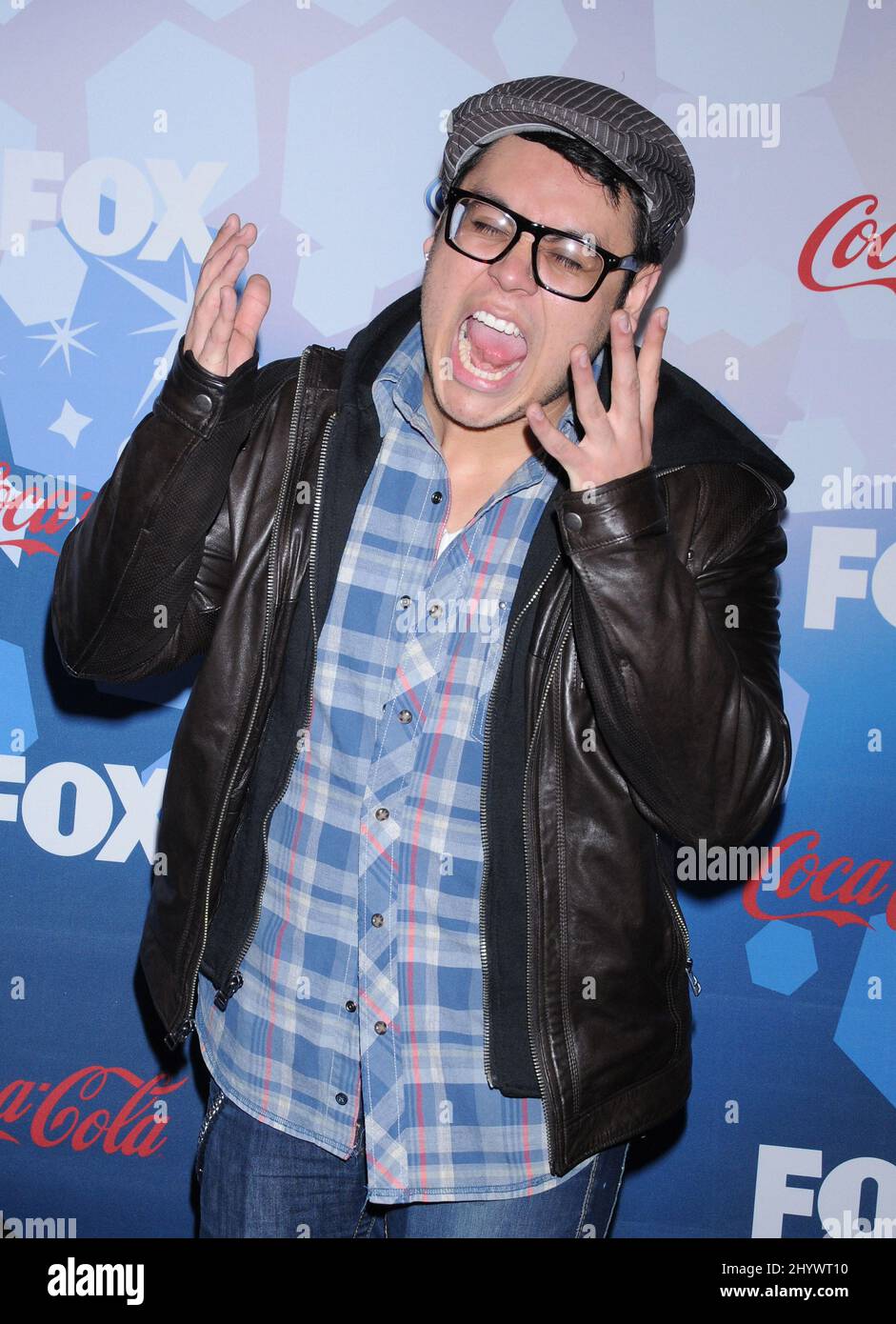Andrew Garcia during Fox's 'American Idol' top 12 finalists party held ...