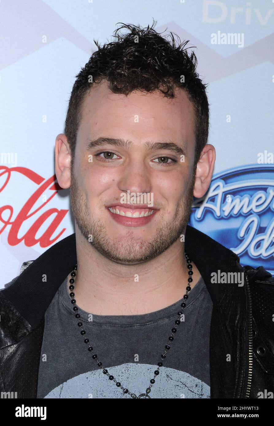 Matt Giraud during Fox's 'American Idol' top 12 finalists party held at ...