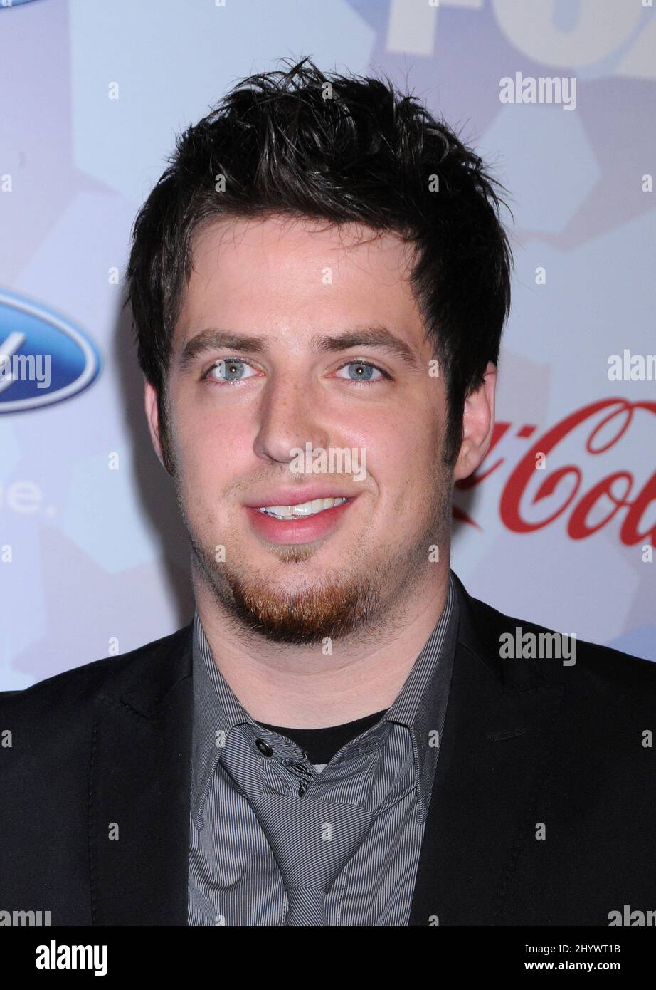 Lee Dewyze during Fox's 'American Idol' top 12 finalists party held at ...