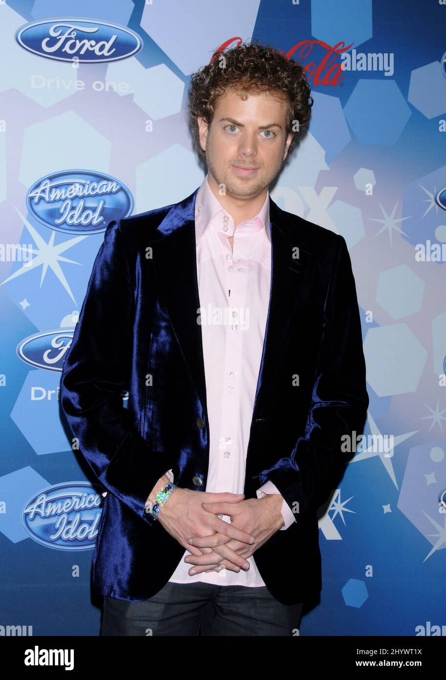 Scott MacIntyre during Fox's 'American Idol' top 12 finalists party ...