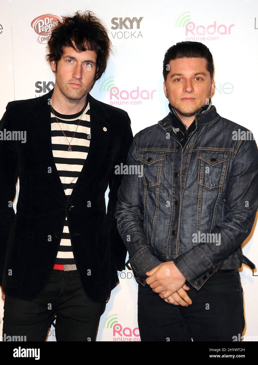 Sam Endicott of "The Bravery" arriving for RadarOnline.com's one year ...