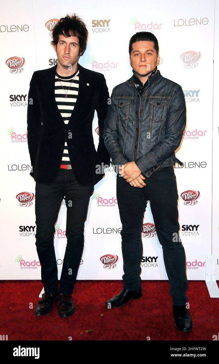 Sam Endicott of "The Bravery" arriving for RadarOnline.com's one year ...