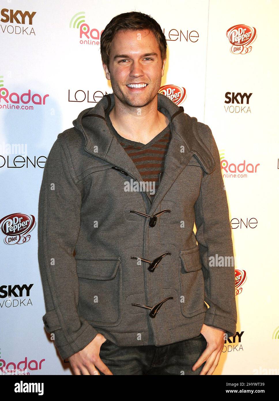 Scott Porter arriving for RadarOnline.com's one year anniversary ...