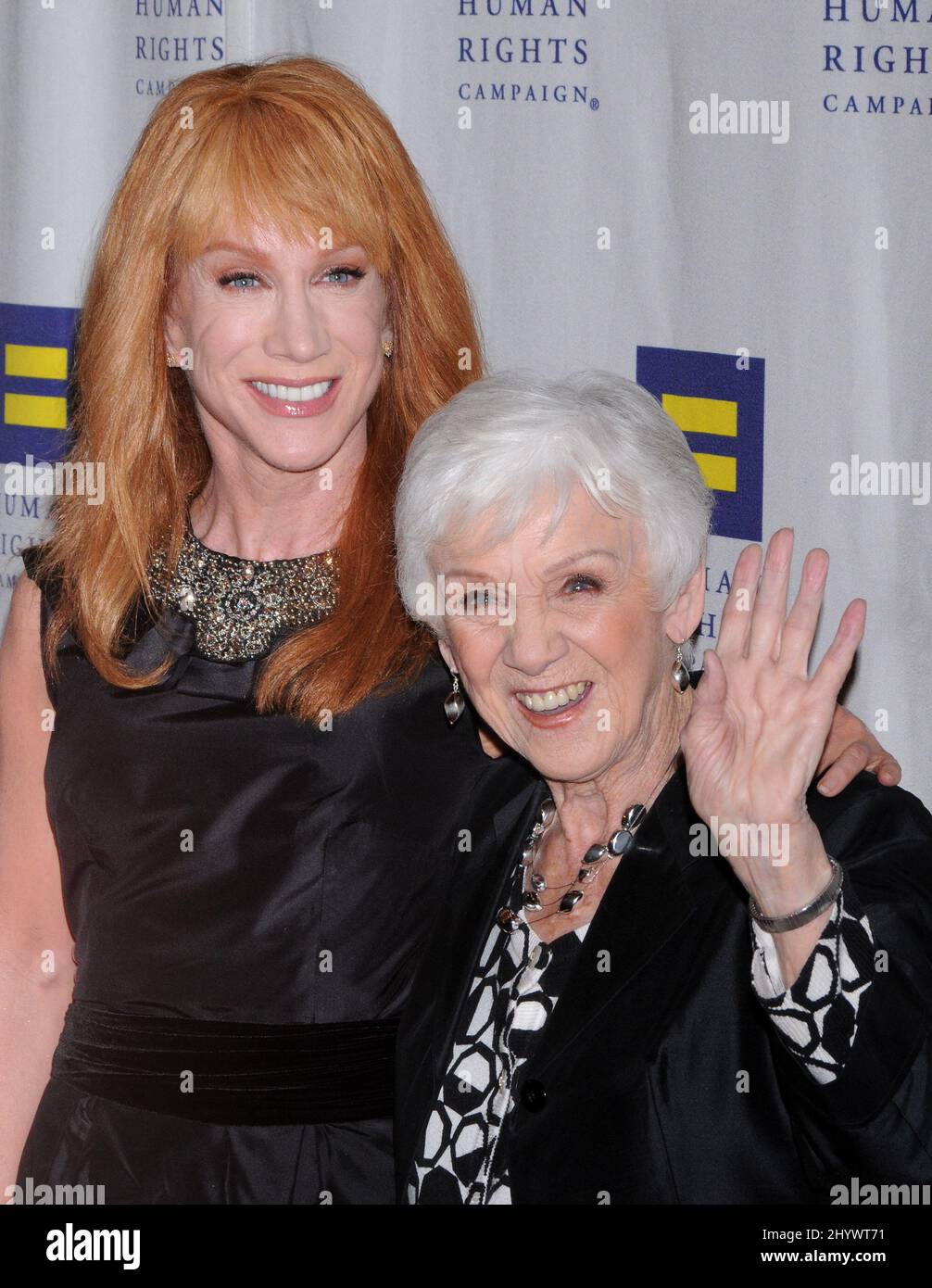Kathy Griffin and Maggie Griffin at the Human Rights Campaign LA Gala ...