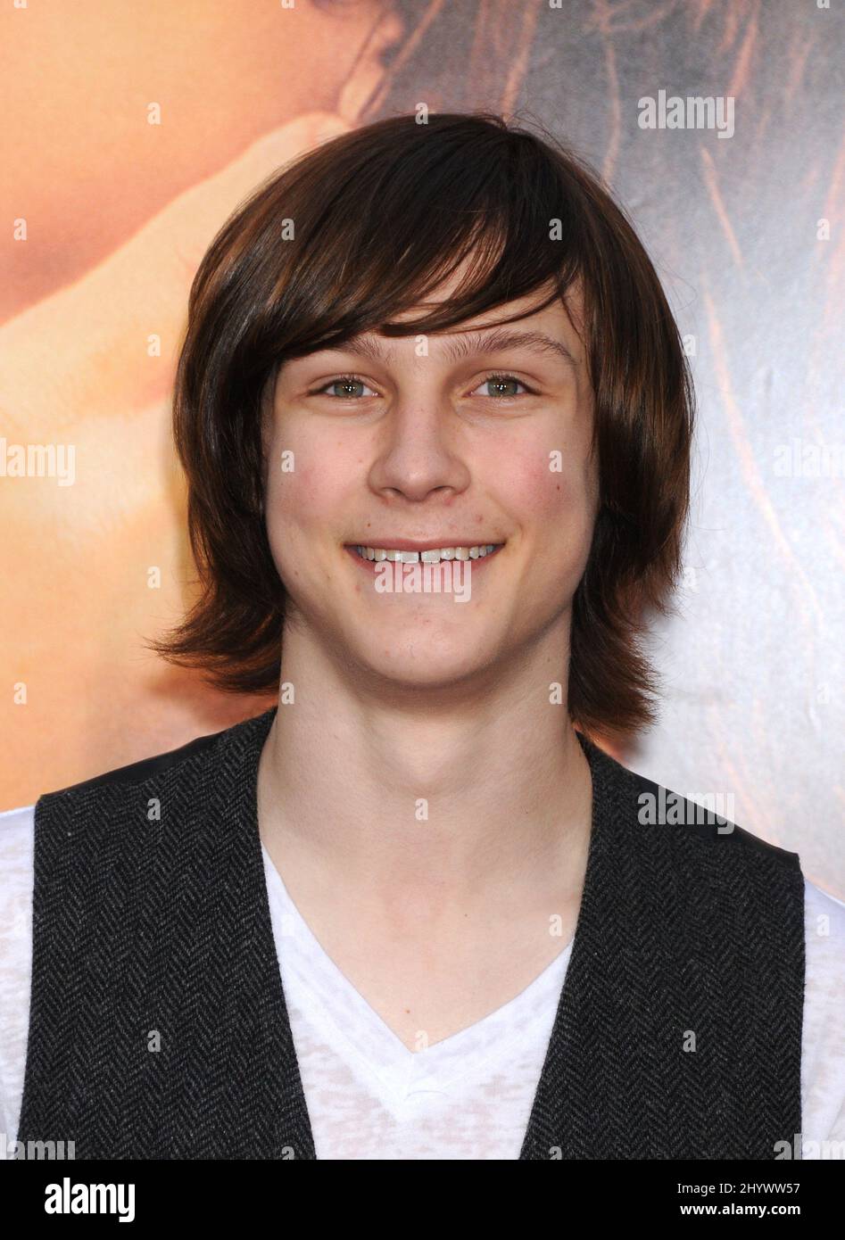 Logan Miller at the "The Last Song" world premiere, held at the ...
