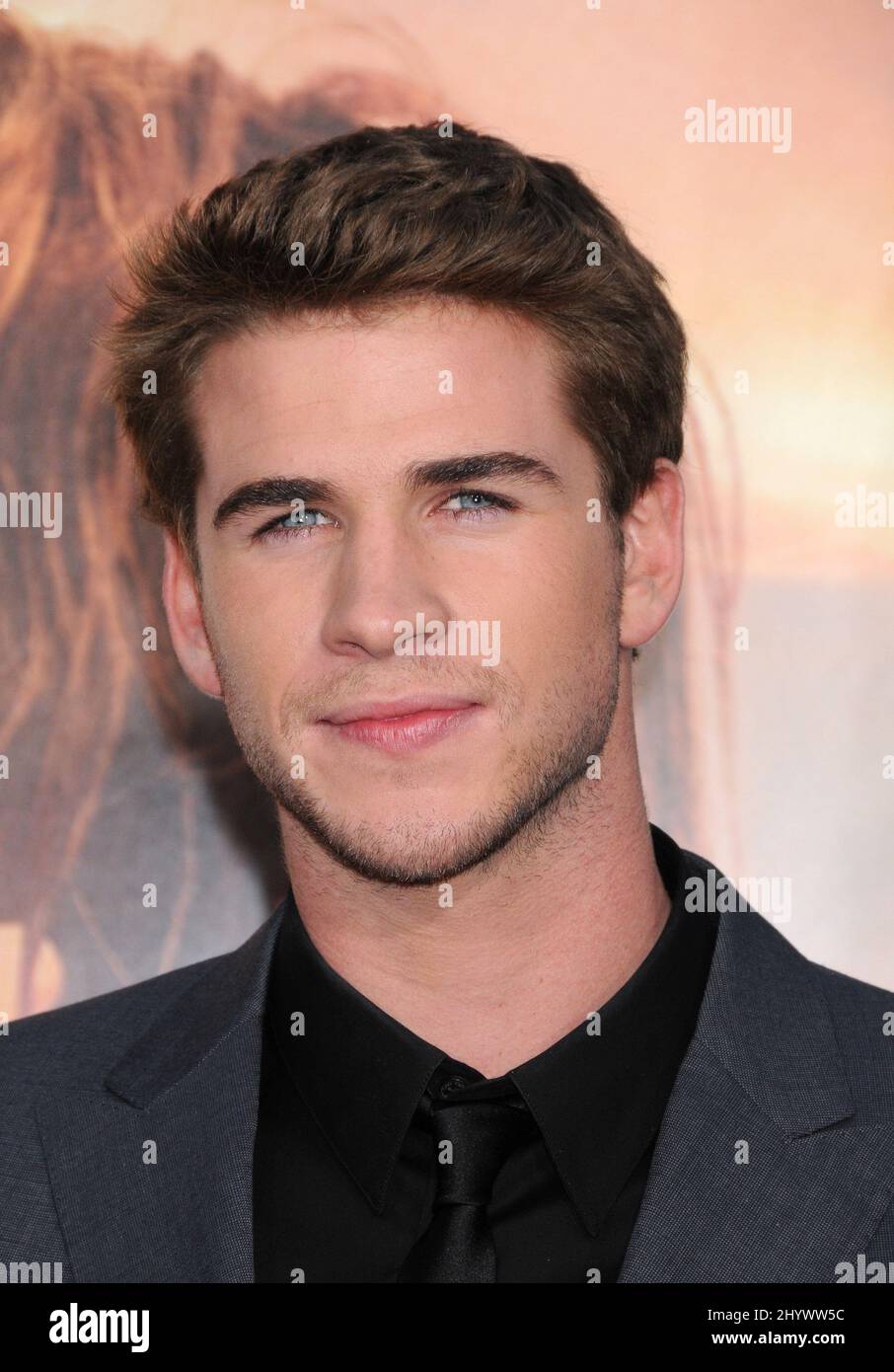 Liam Hemsworth at the "The Last Song" world premiere, held at the ...