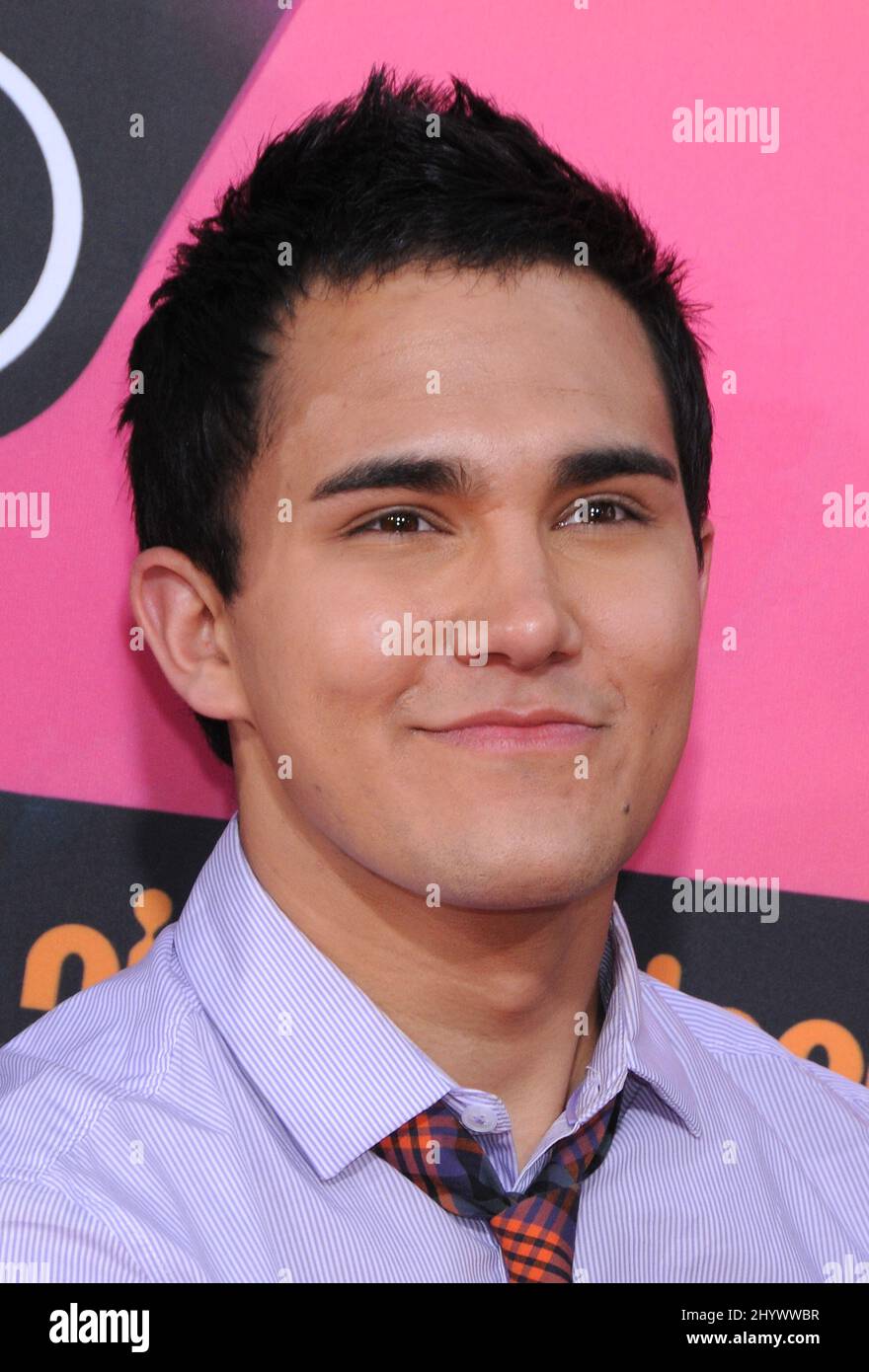 Carlos Pena of Big Time Rush arriving at Nickelodeon's 23rd Annual Kid ...