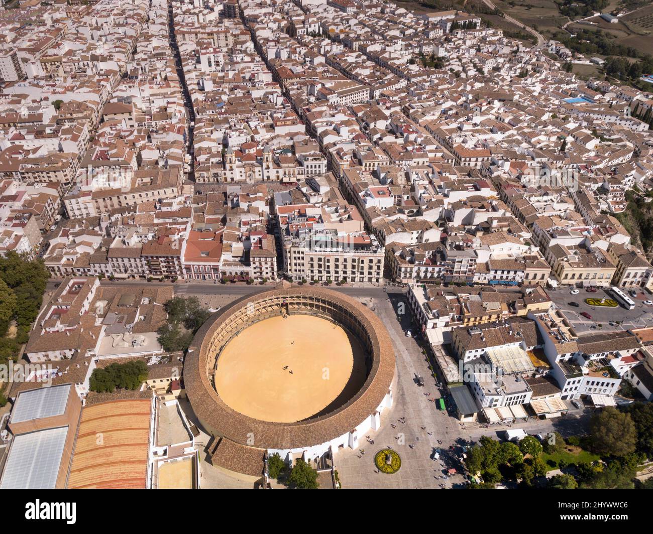Aerial ronda bridge hi-res stock photography and images - Alamy