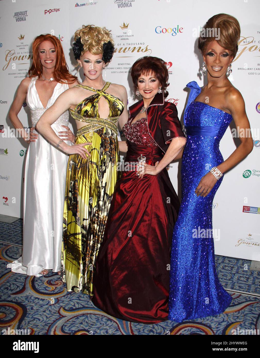 Robin Strasser (3rd from left) at the 24th Annual Night of a Thousand ...