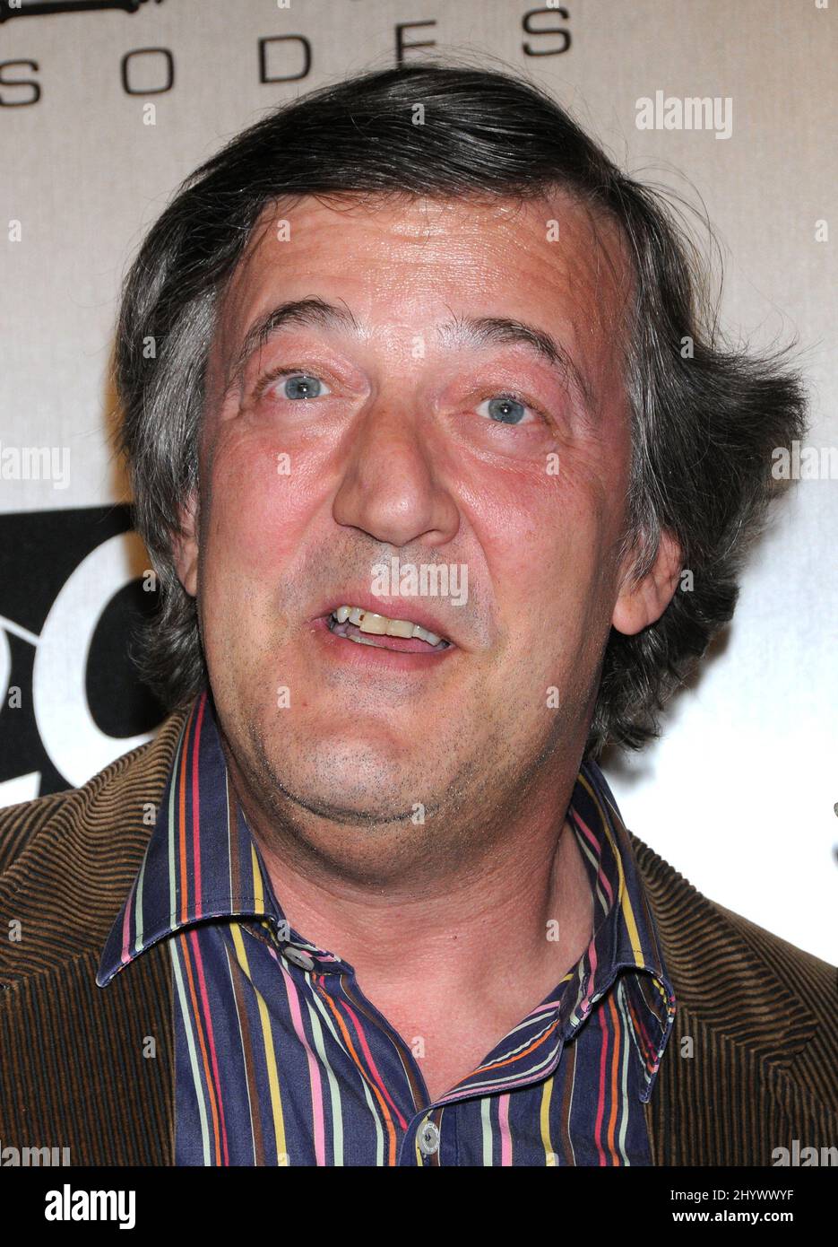 Stephen Fry at the 'Bones' 100th Episode Celebration, held at 650 North ...