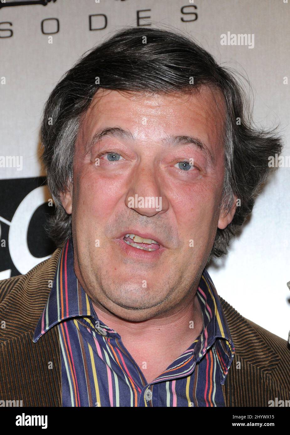 Stephen Fry at the 'Bones' 100th Episode Celebration, held at 650 North ...