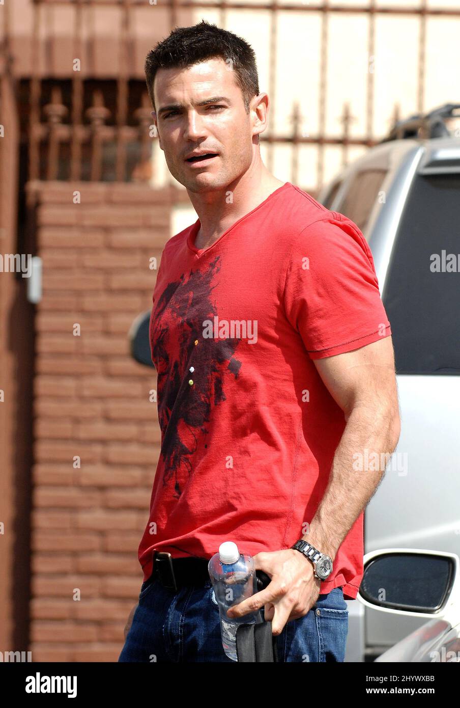 Aiden Turner seen arriving for a "Dancing With The Stars" cast practice ...