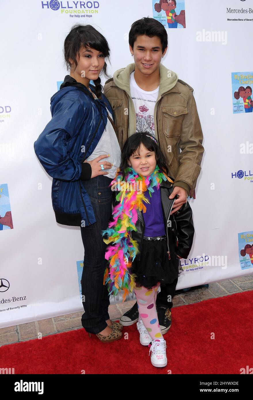 Booboo Stewart at the first annual 'My Brother Charlie Family Festival ...