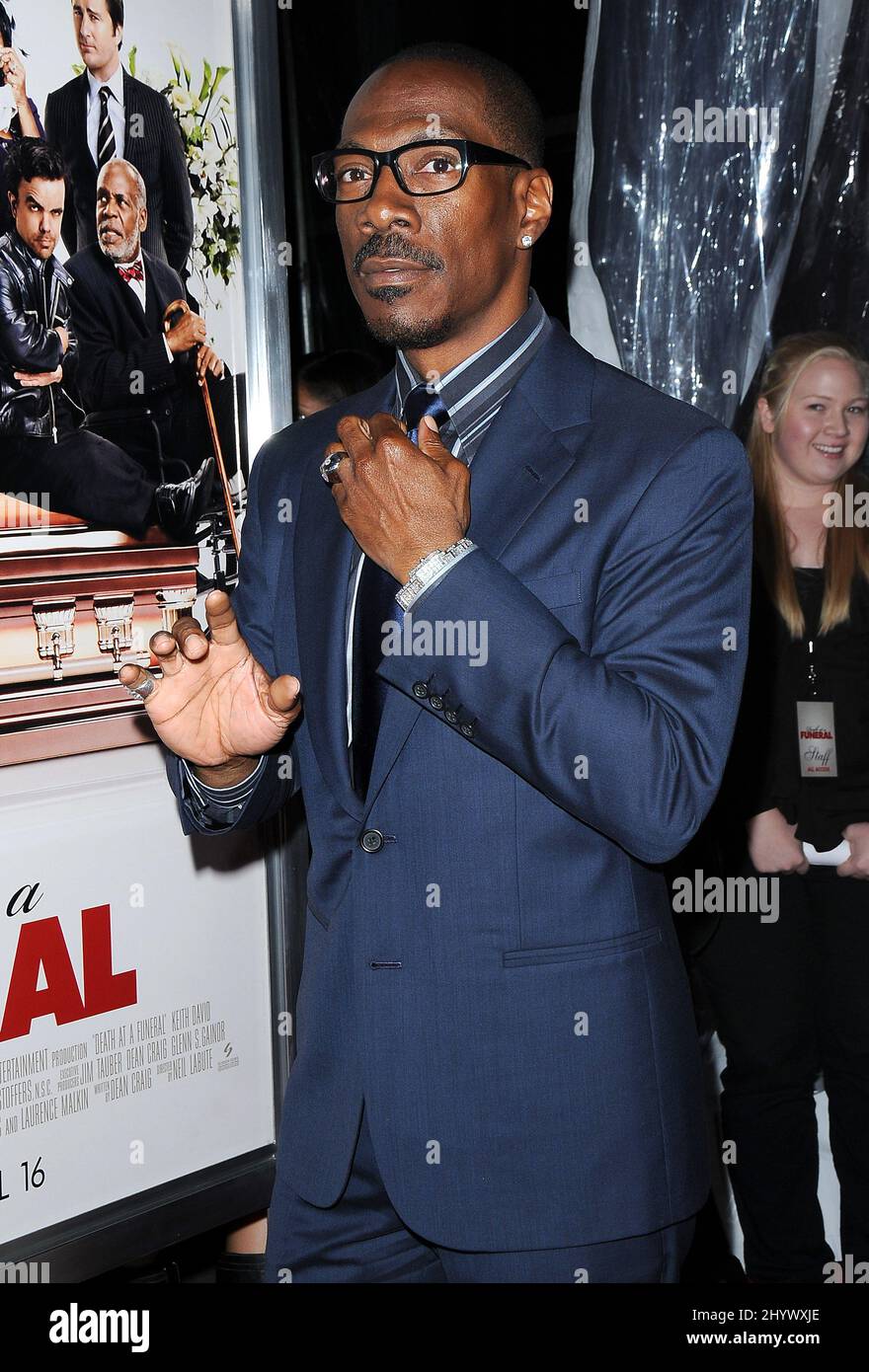 Eddie Murphy during the 'Death at a Funeral' world premiere held at the ...