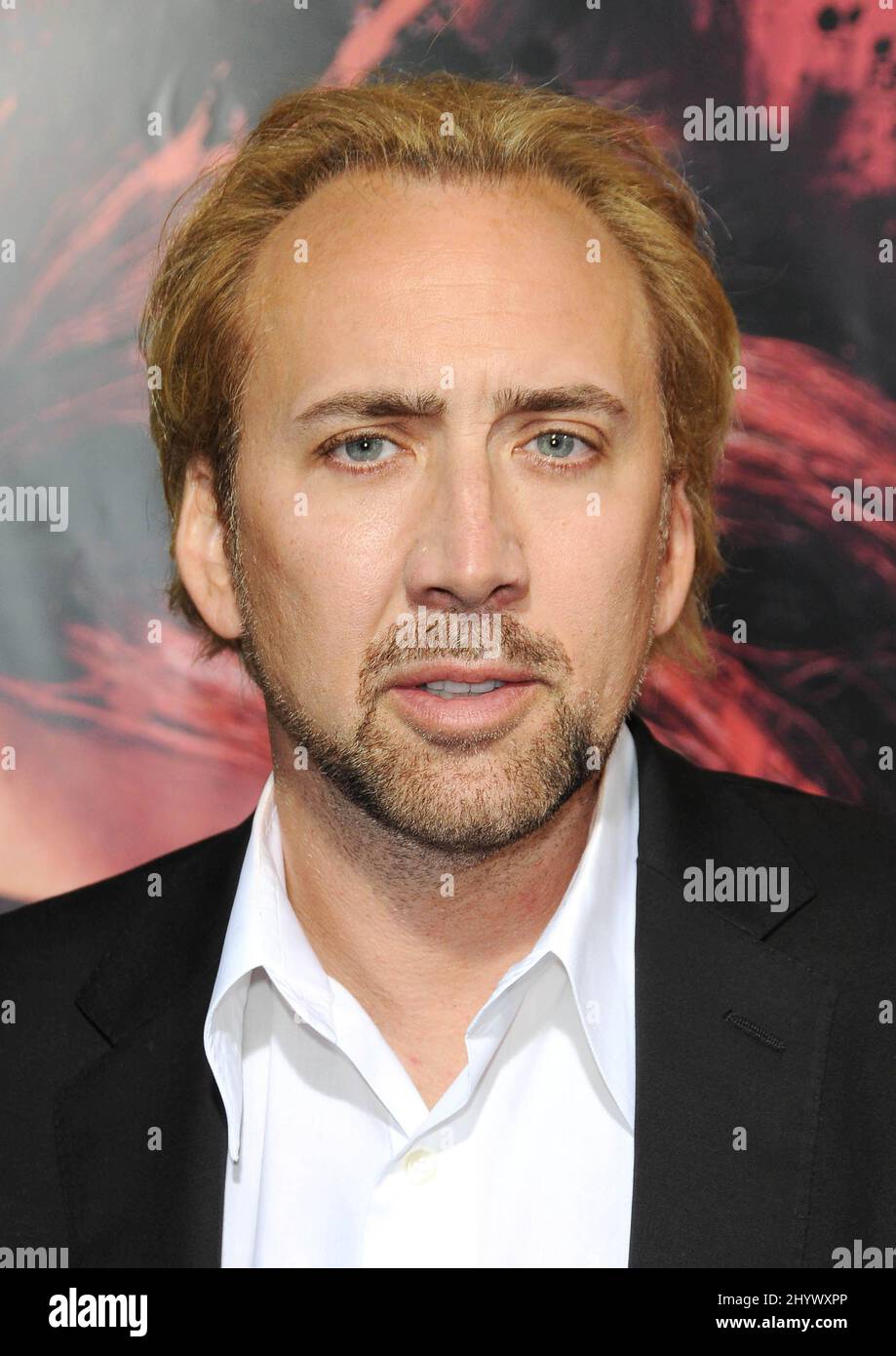 Nicolas Cage during the 'Kick Ass' premiere held at the ArcLight ...