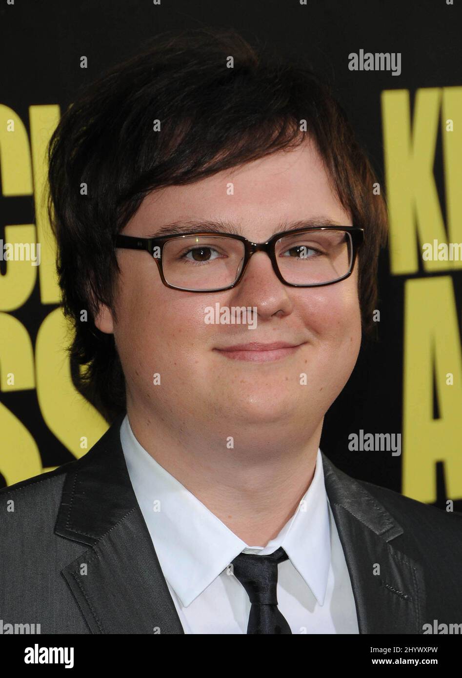 Clark Duke during the 'Kick Ass' premiere held at the ArcLight Cinemas ...