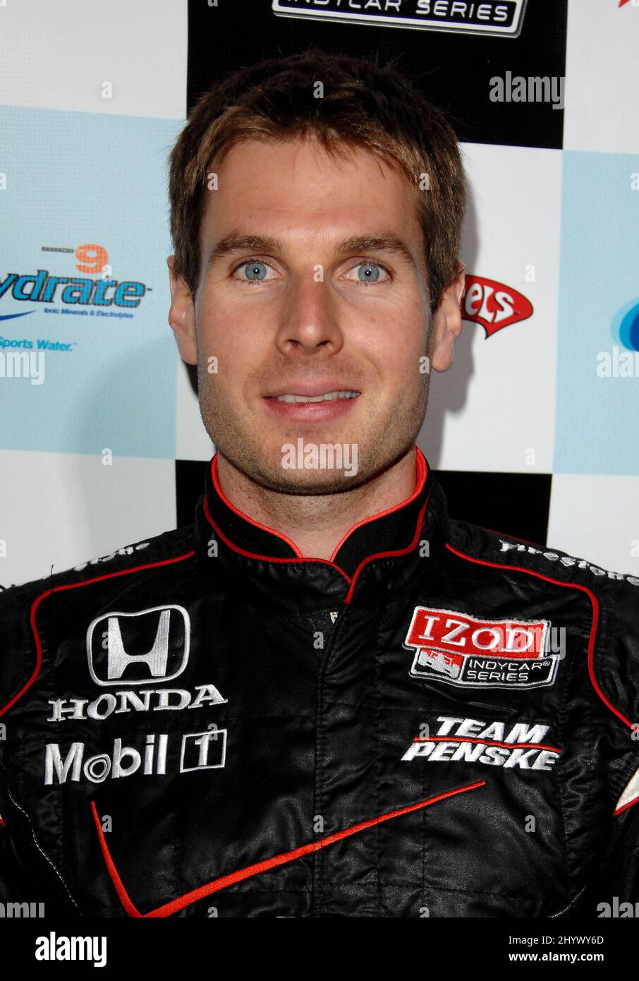 Dan Wheldon at the 'Race to Party' red carpet, held at Hollywood and ...