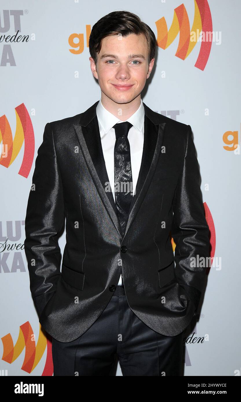 Chris Colfer at the 21st Annual GLAAD Media Awards held at Hyatt ...