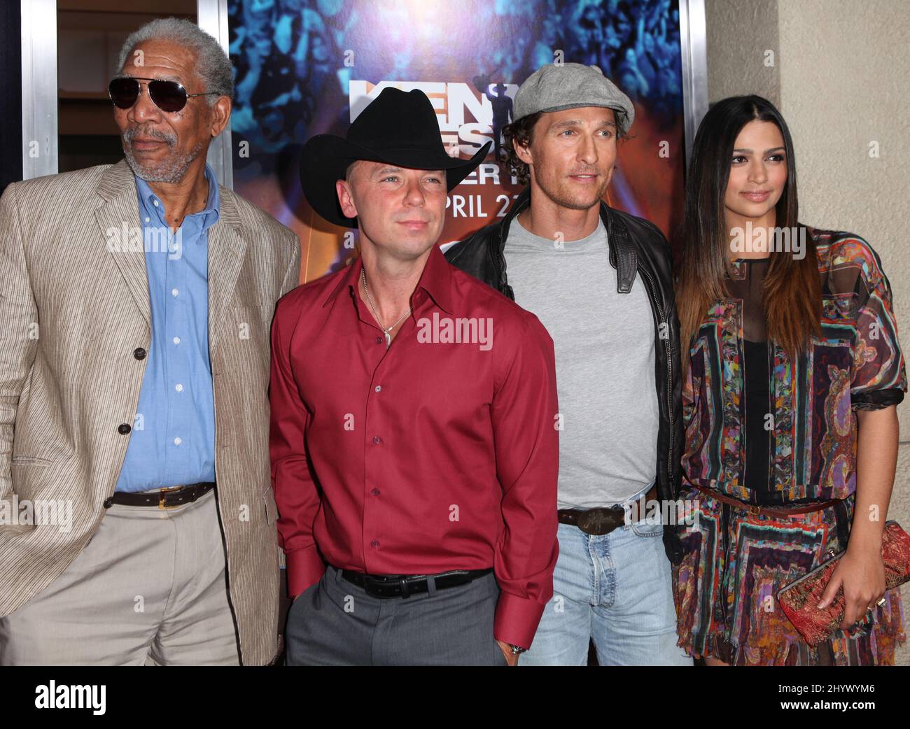 Morgan Freeman and Kenny Chesney and Matthew McConaughey and Camila ...