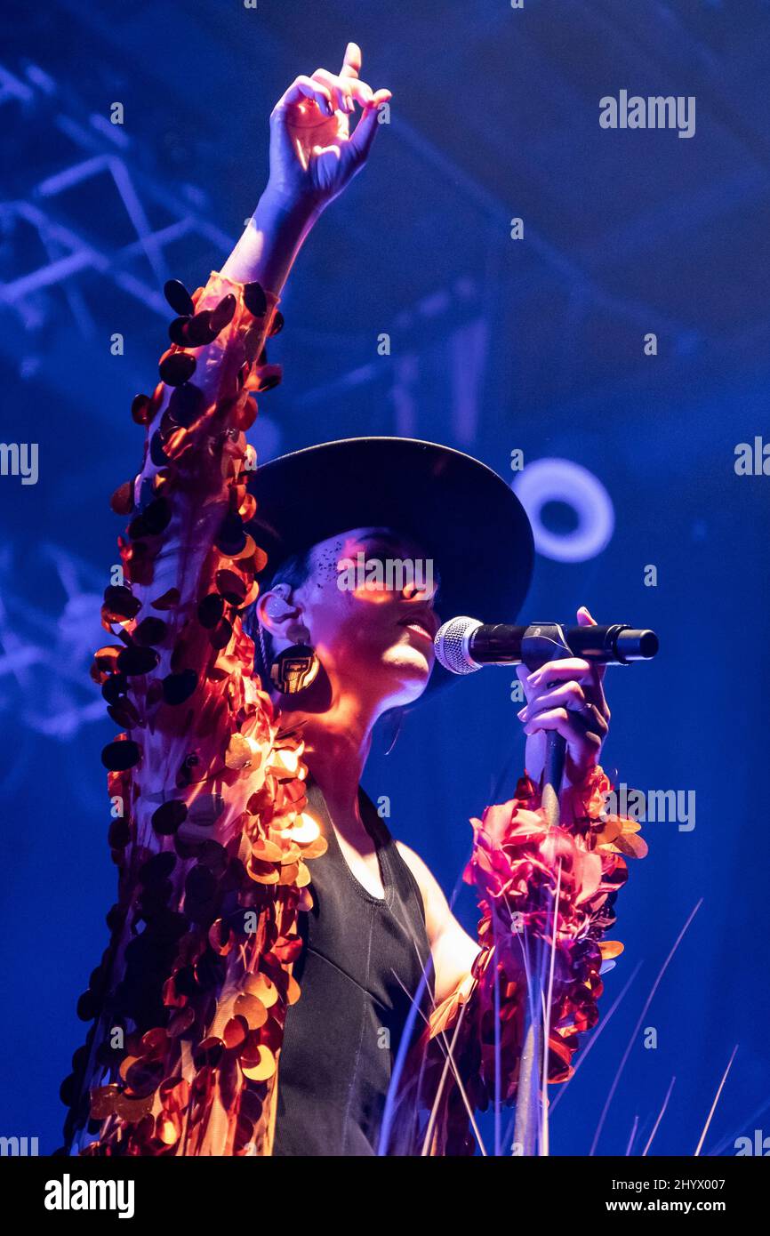 Barcelona, Spain. 2022.03.11. Fuel Fandango perform on stage at ...
