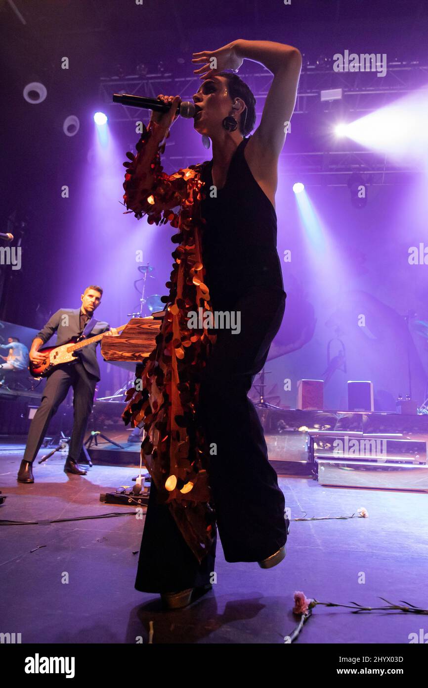 Barcelona, Spain. 2022.03.11. Fuel Fandango perform on stage at ...