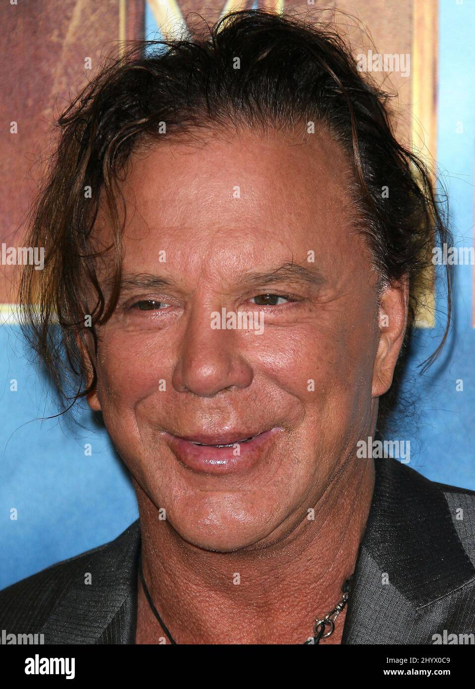 Mickey Rourke at the "Iron Man 2" Photocall held at the Four Seasons ...