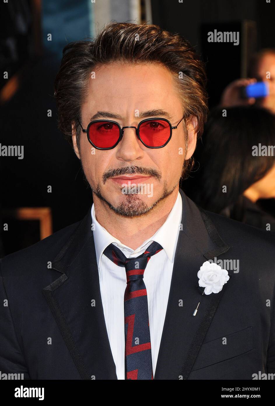 Robert downey jr iron man hi-res stock photography and images - Alamy