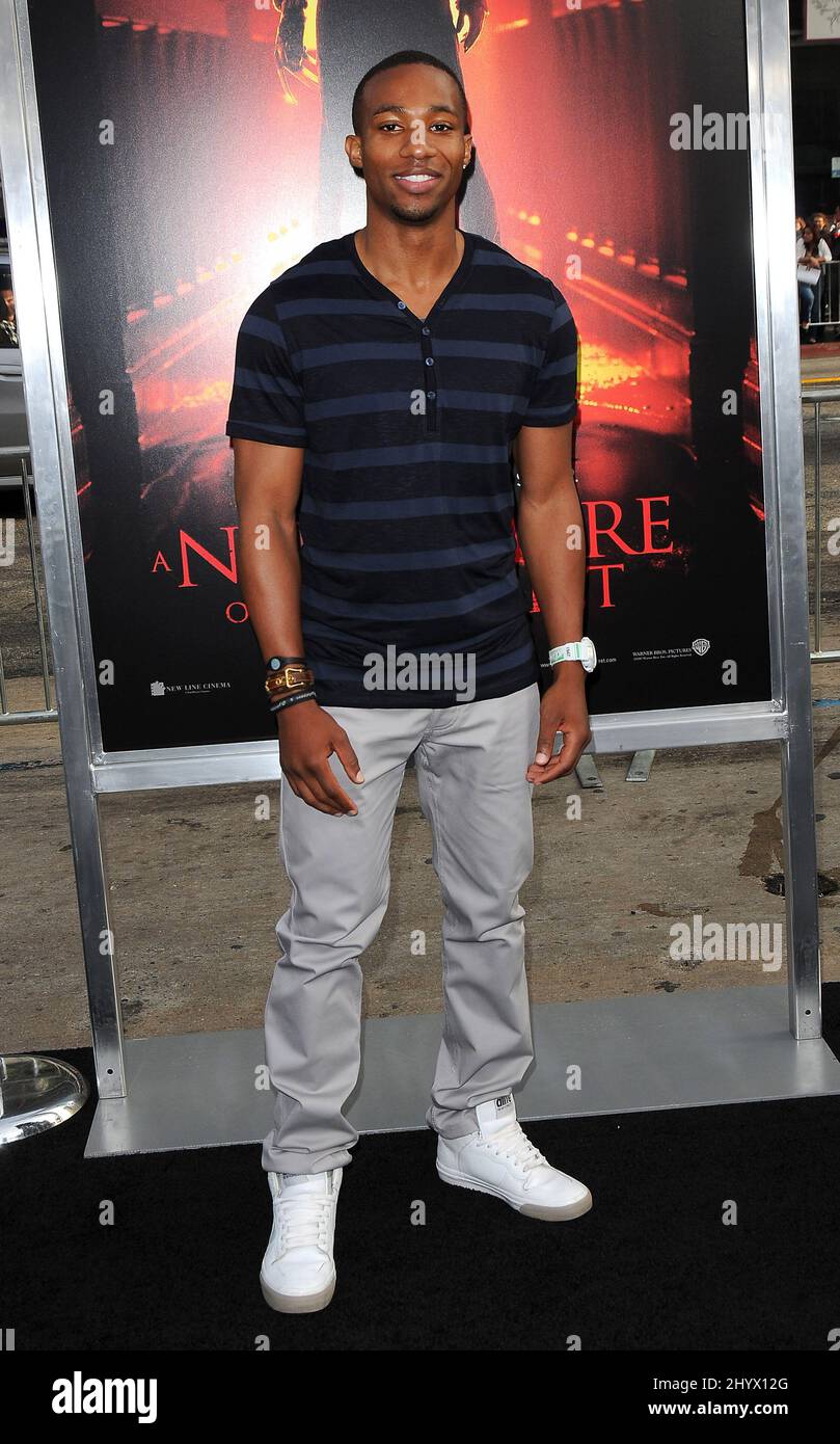 Arlen Escarpeta during 'A Nightmare on Elm Street' World Premiere held ...