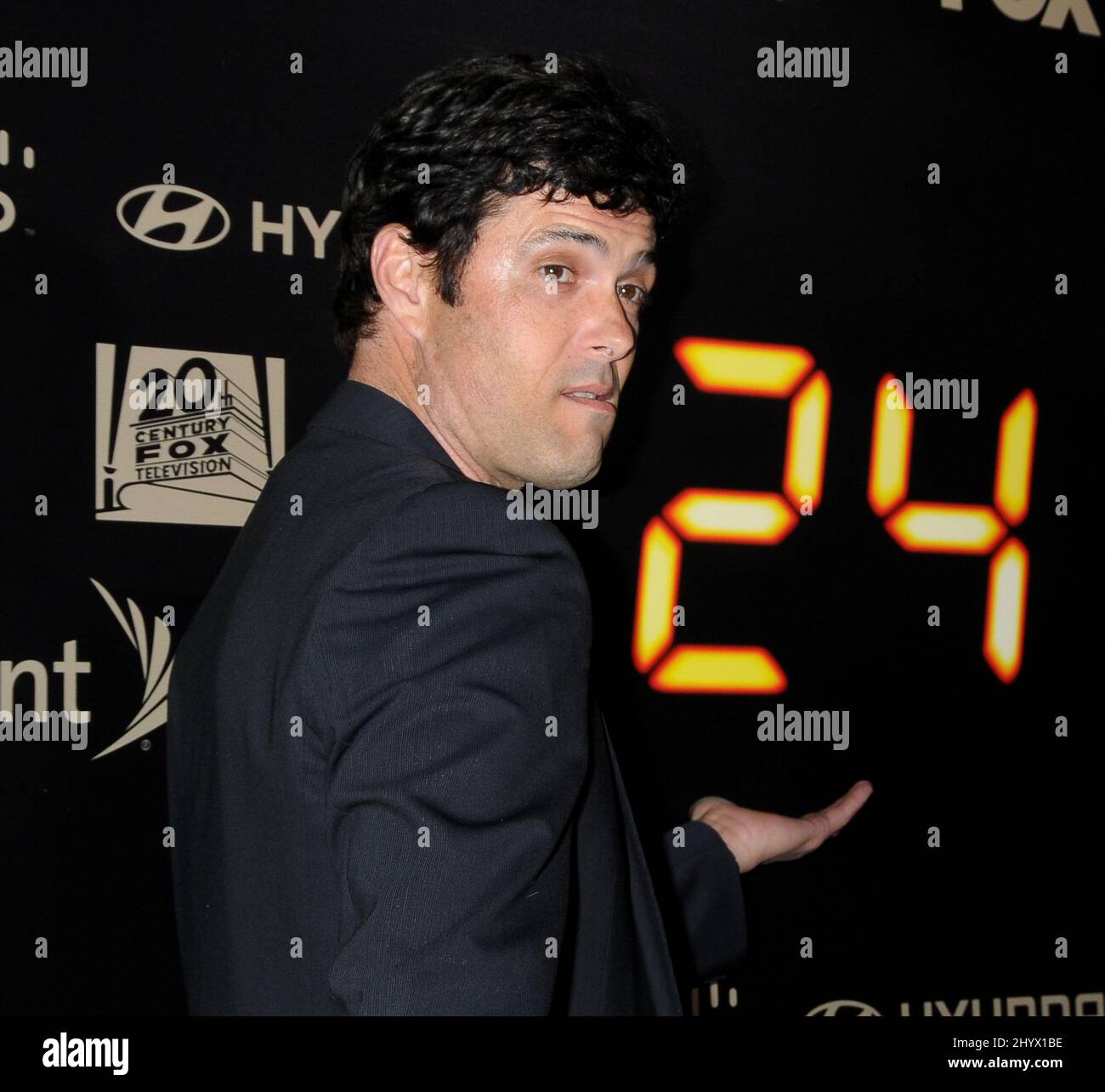Carlos Bernard at the '24' Series Finale Party held at Boulevard 3 ...
