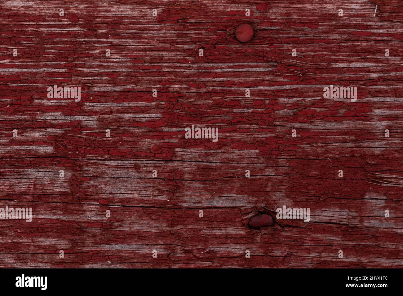 Weathered red wooden background texture. Shabby wood with paint ...